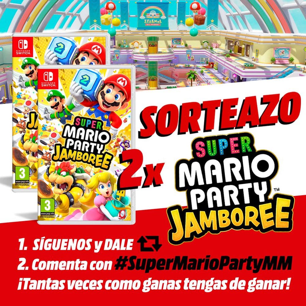 Llévate el nuevo Super Mario Party Jamboree con MediaMarkt